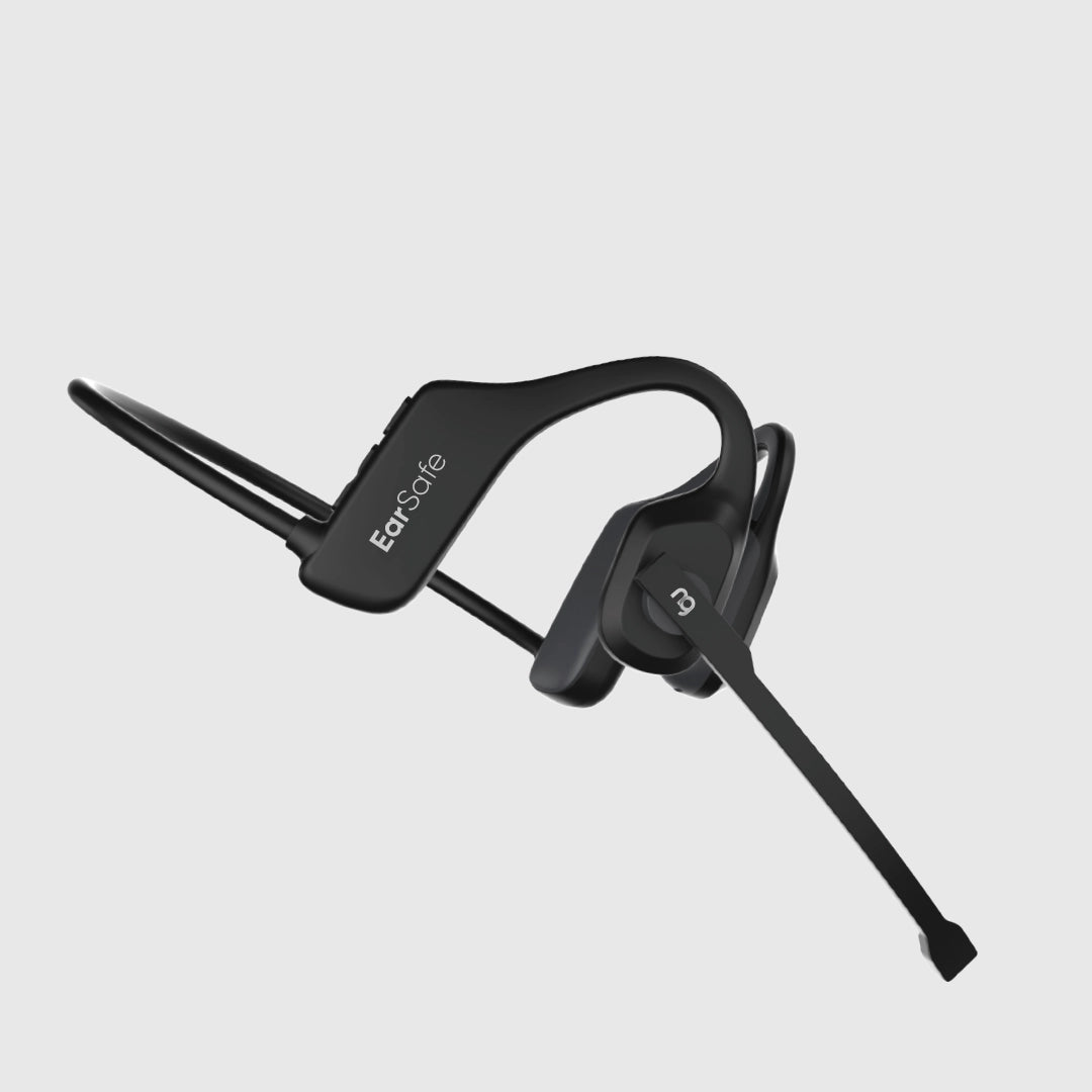 Ng Earsafe Comm Open Ear Headphone With Noise Cancelling Boom Mic